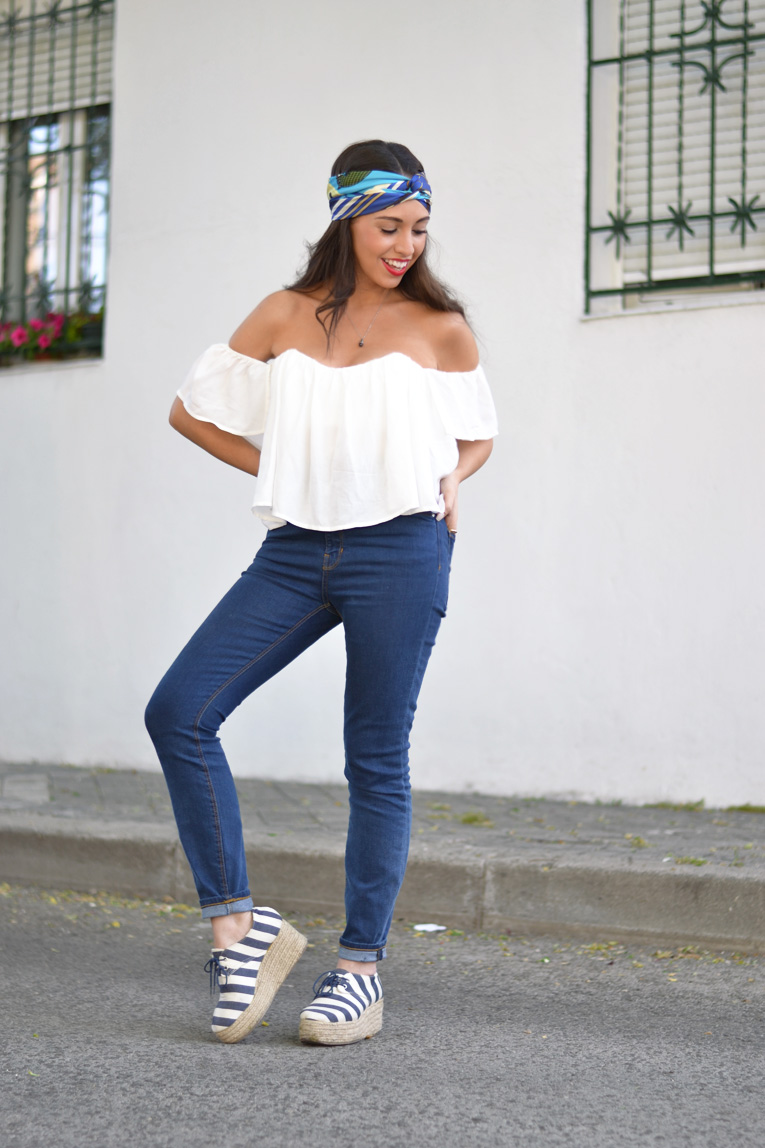 OFF THE SHOULDER CROP TOP - Wear Wild