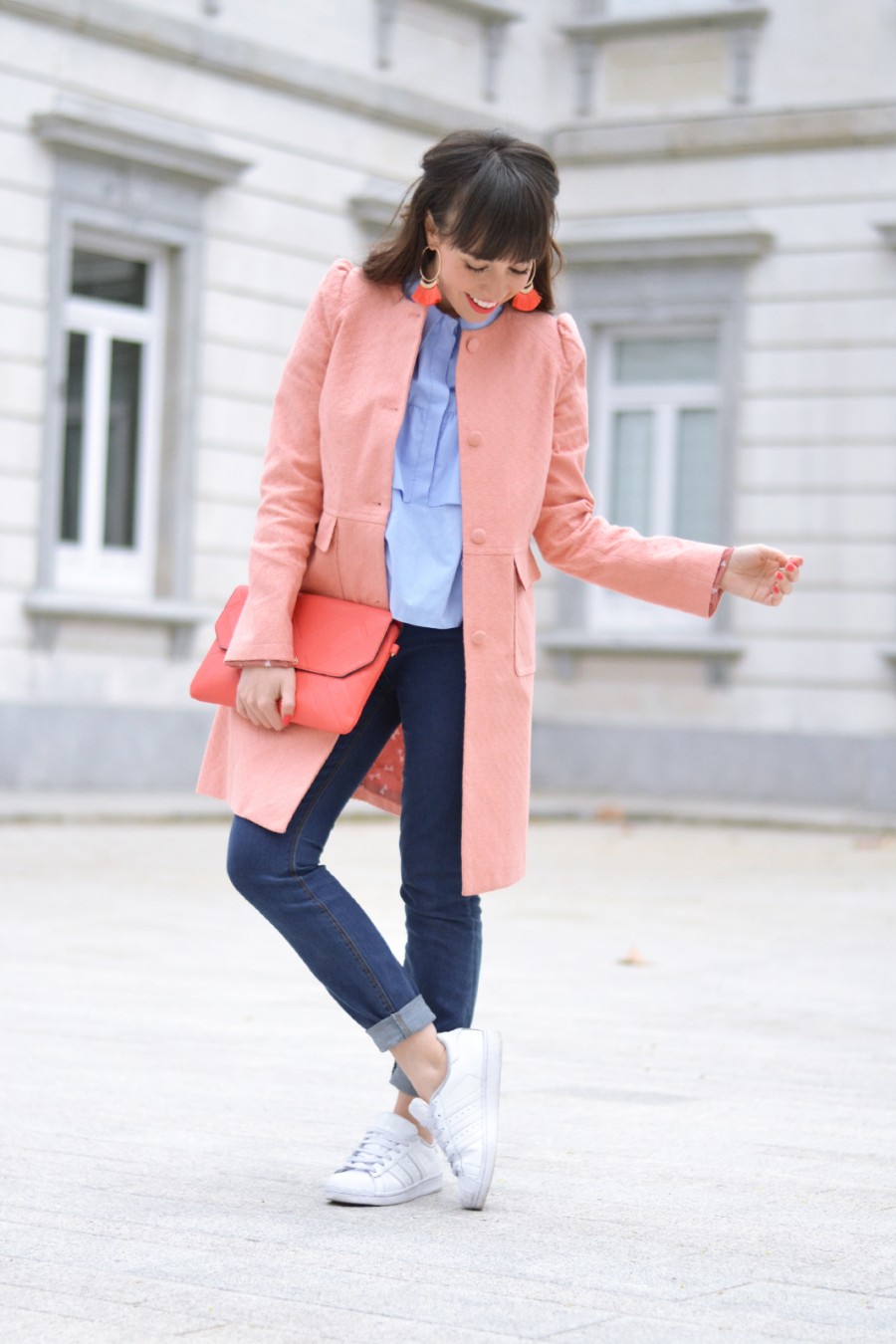 SPRING OUTFIT: CUT OUT SHOULDER SHIRT - Wear Wild