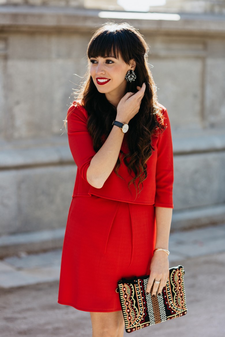 CEREMONY RED DRESS: LA REDOUTE - Wear Wild