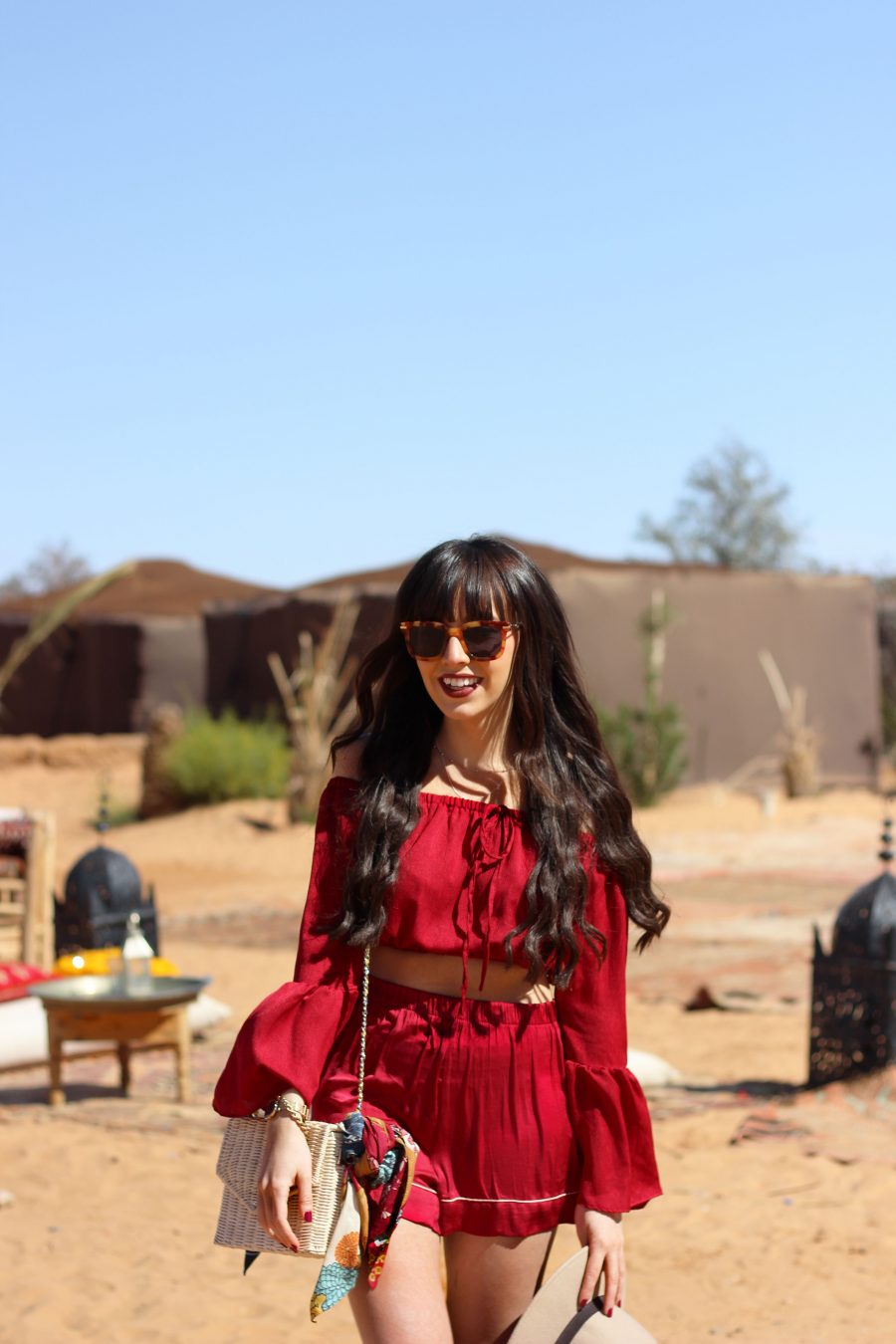 RED TWO PIECES SET - Wear Wild