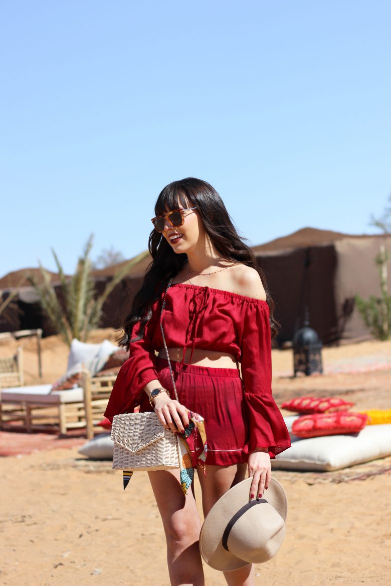 RED TWO PIECES SET - Wear Wild